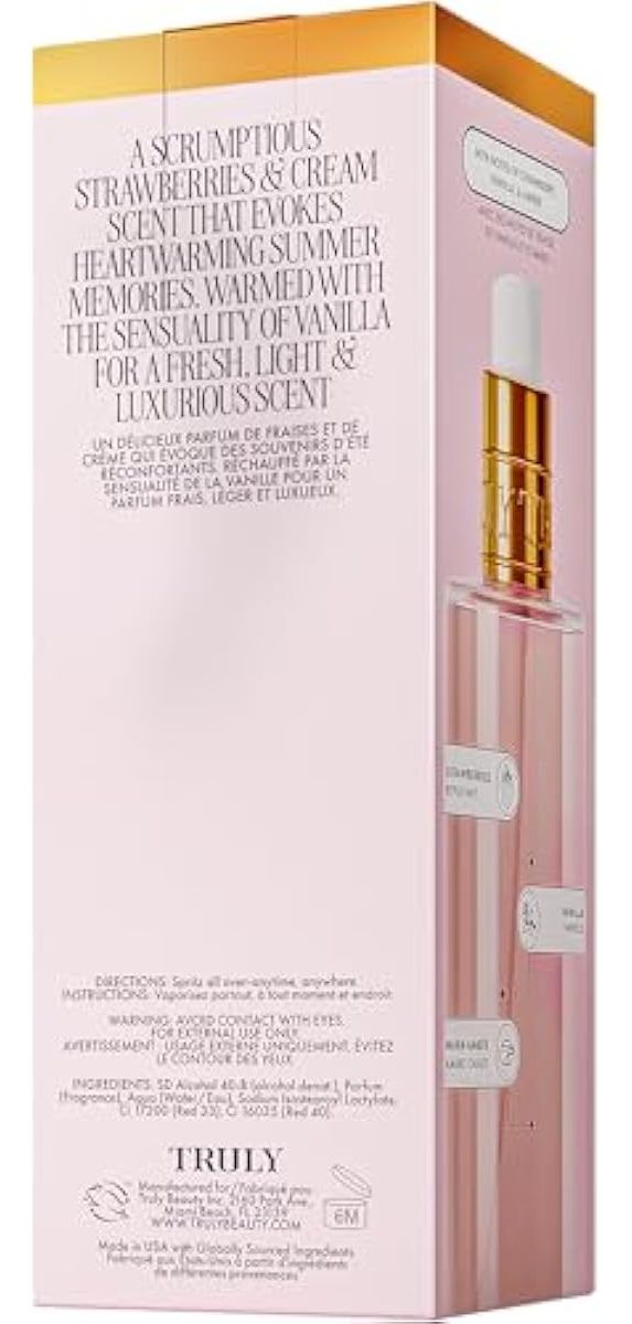 Truly Perfume Body Mist Bruma Fresca Frutal Gourmand 600g
