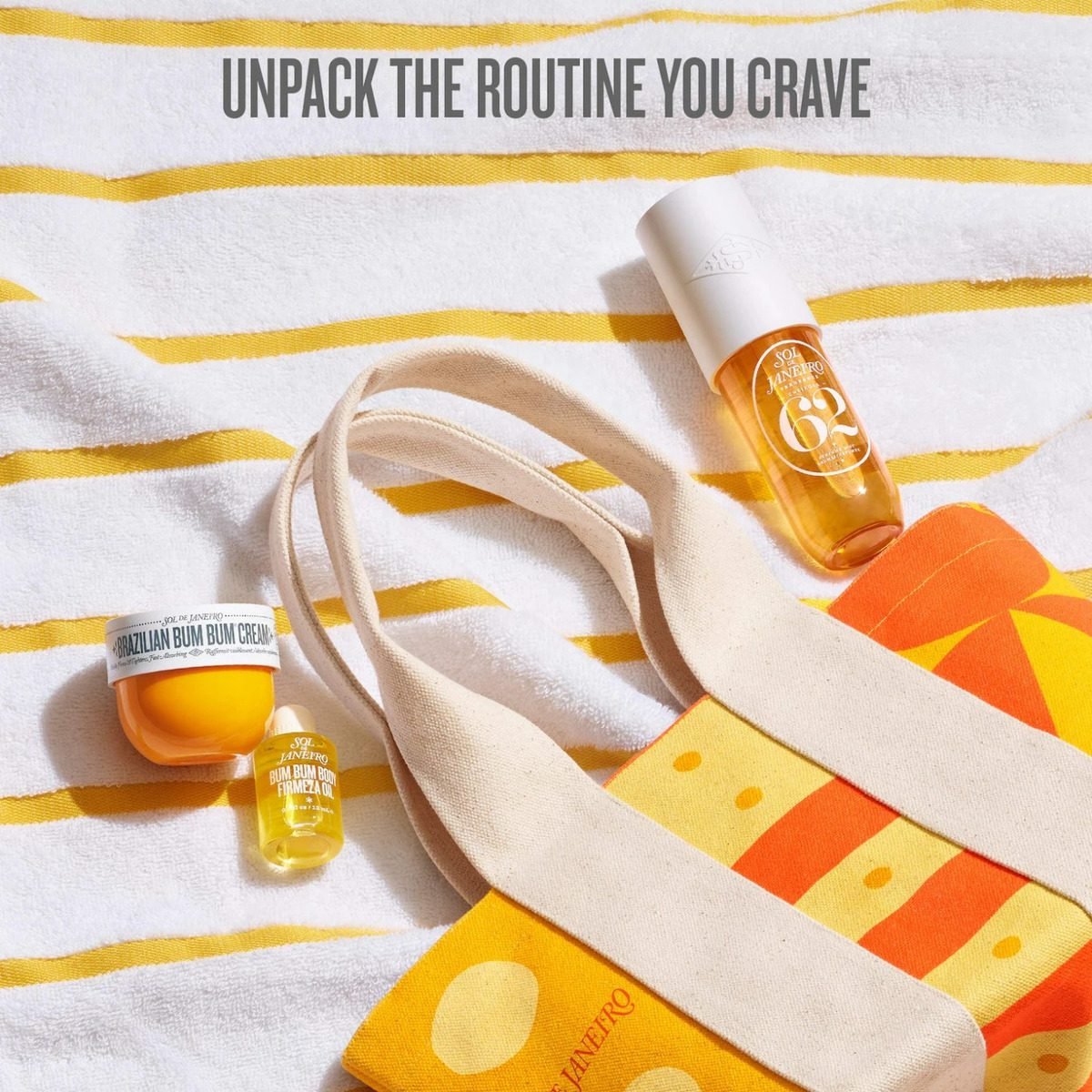 Sol De Janeiro - The Sol Tote + Body Essentials Kit