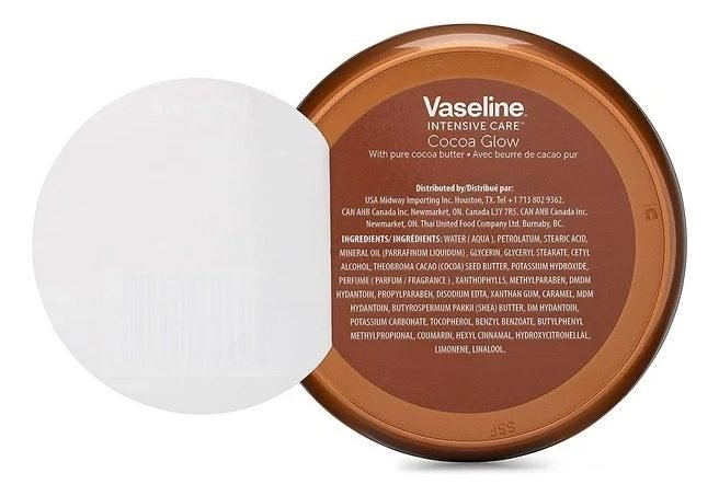 Vaselina Cuidado Intensivo Crema Corporal Cocoa Glow 75 Ml